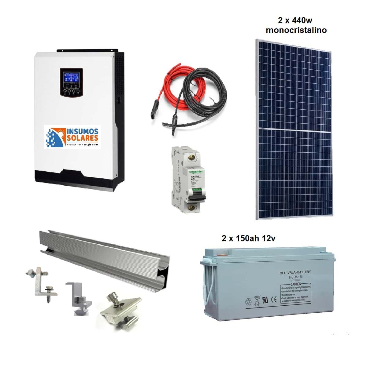 Kit solar – Rayssa