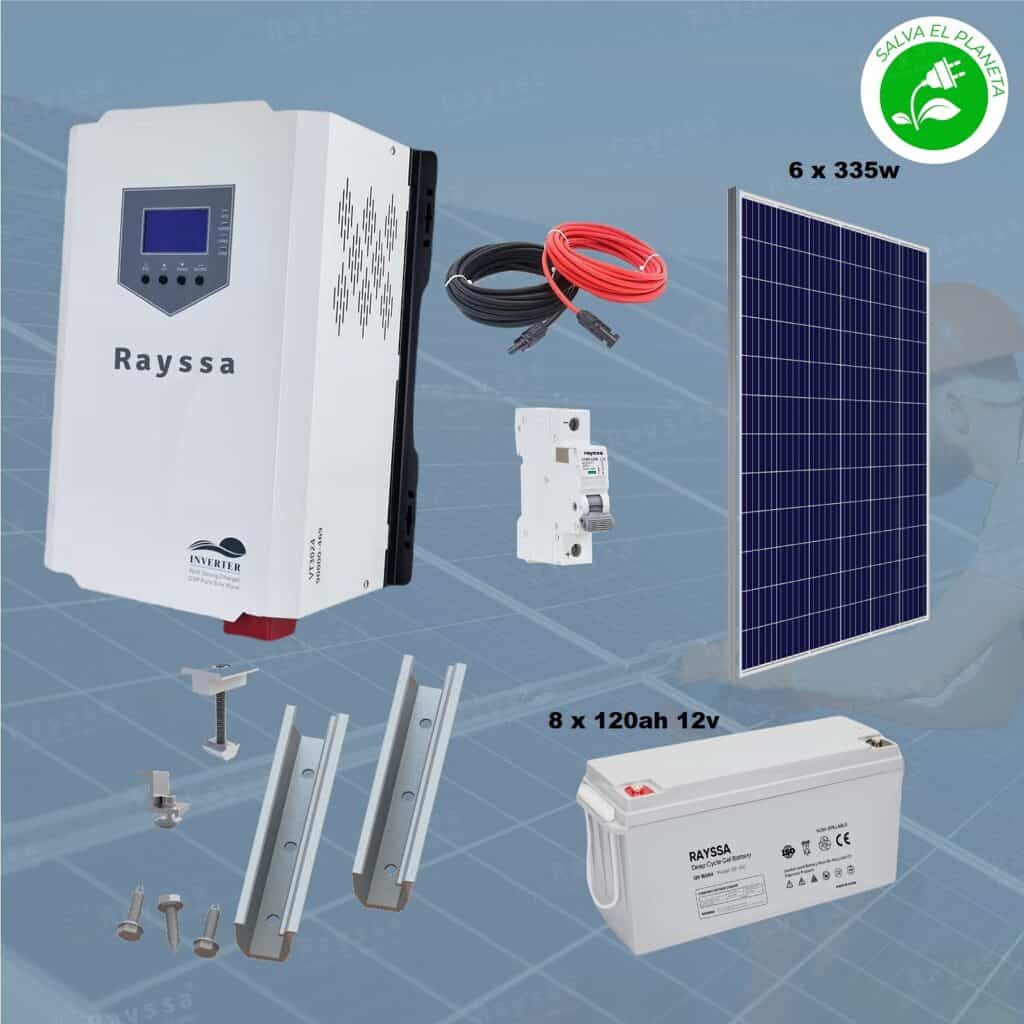 ¿Cómo debo elegir un kit solar según mis necesidades? - Rayssa